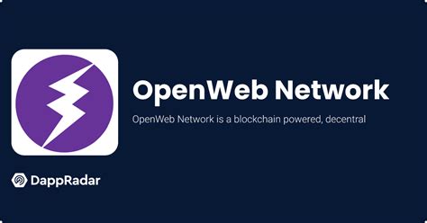 Openweb Network Project Overview Analytics And Data Dappradar