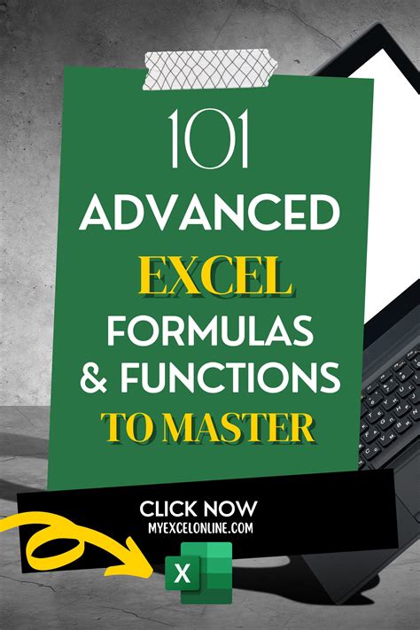 Advanced Excel Formulas Functions Examples Artofit