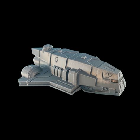 Stl File Gozanti Class Cruiser Star Wars Chibi・3d Printing Idea To
