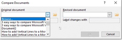 Easy Ways To Compare Microsoft Word Documents