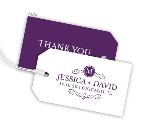 Initial Scroll Hanging T Tags T Tags T Tag Design Paper T Tags