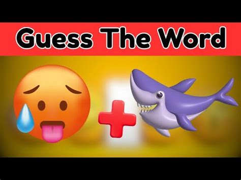 Can You Guess These Words By Emoji Lets Find Out Emojiquiz Guesstheword Wordsbyemoji YouTube