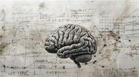 Premium Photo Conceptual Illustration Of Brain Function Analysis With Numbers On Paper In