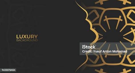 황금 아랍 패턴 이슬람 동부 스타일의 아랍어와 고급 이슬람 배경 라마단 스타일 장식 만다라 이슬람 뉘앙스가있는 테마에 적합 0명에 대한 스톡 벡터 아트 및 기타 이미지