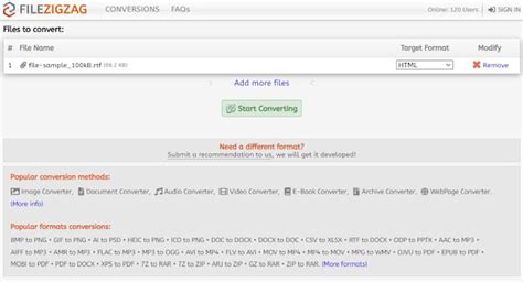 How To Convert Rtf File To Html File