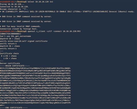 25 110 143 tcp smtp pop3 imap enumeration vk9 security