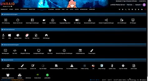 Unraid Design Fragen [ Custom Design ] German Deutsch Unraid