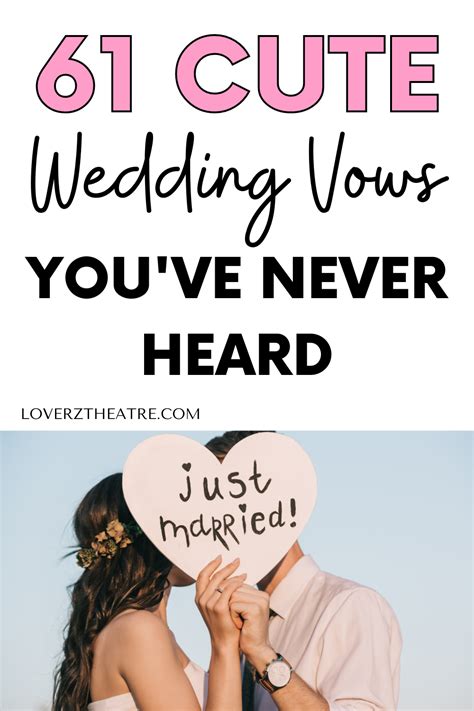 Unique Wedding Vows Artofit