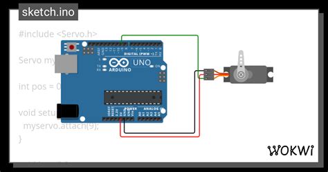 Servo 90 Degree Wokwi Esp32 Stm32 Arduino Simulator