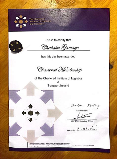 Chethaka Gamage On Linkedin Cmilt Cmilt Cilt Professionalachievement 17 Comments