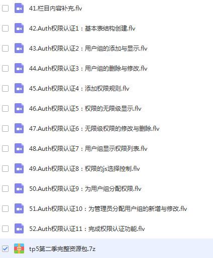 ThinkPHP 正式版第二季 开发企业站实战视频教程下载 IT营