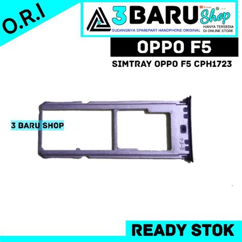 Jual Simtray Oppo F Cph Gold Shopee Indonesia