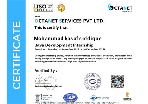 Mohammad Kasaf Siddique On Linkedin Javadevelopment