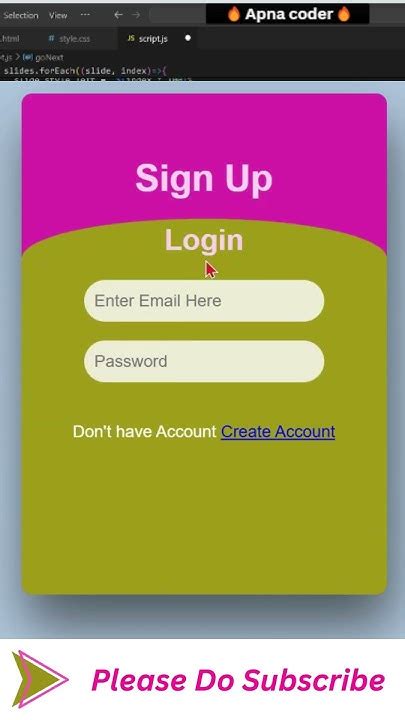Html Css Form Design Practice Projects Responsive Design