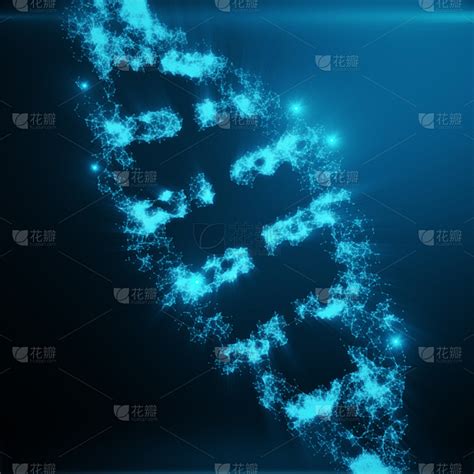 脱氧核糖核酸 概念 蓝色 斑点 线条 三维图形 建筑结构 数码图形 基因微阵列点样仪 基因治疗