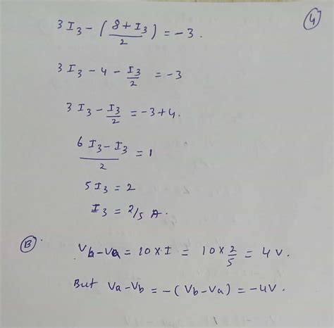 Solved 1 Using The Steps For Node Voltage Analysis Find The Voltage