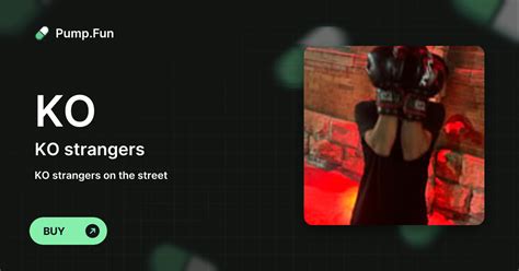 Ko Strangers Ko Pump