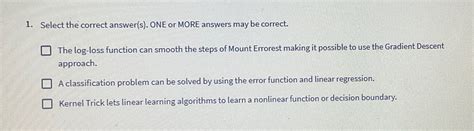 Solved Select The Correct Answer S ﻿one Or More Answers