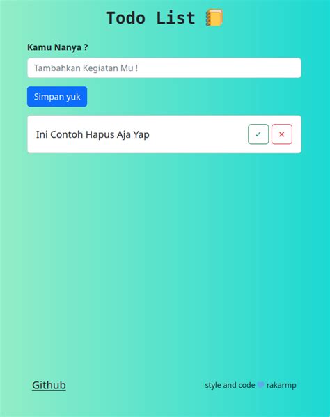GitHub Rakarmp ReactJs Todo Todo List Using React Js Bootstrap CDBReact