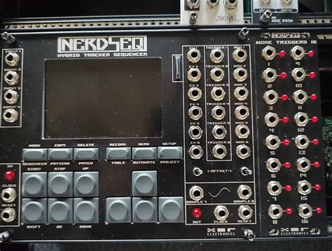 XOR Electronics NerdSEQ More Triggers 16 Expander Reverb