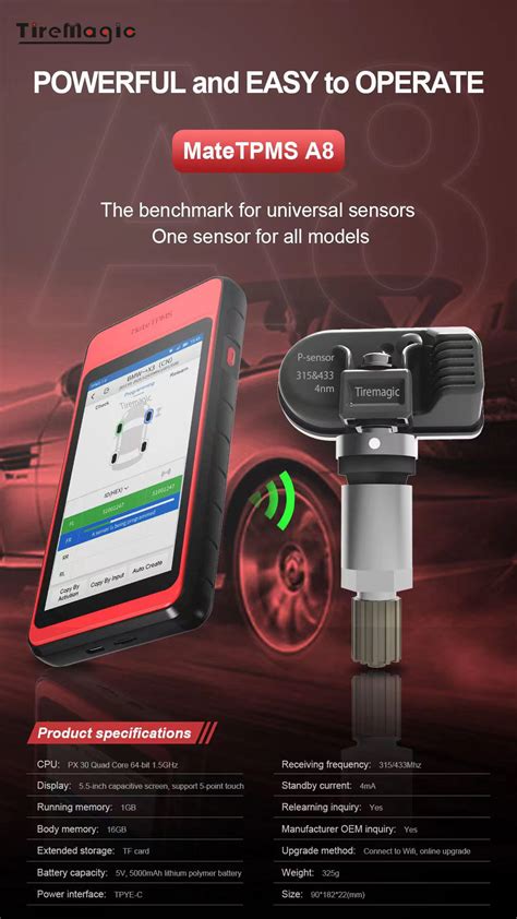 Universal Programmable Tpms Sensor From China Manufacturer Dongguan Tiremagic Electronics Co Ltd