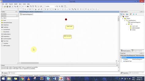 Statechart Diagram Lab 5 Youtube