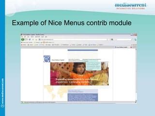 Theming Drupal Menus PPT