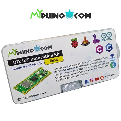 Basic IoT Kit Raspberry Pi Pico W CircuitPython MicroPython Arduino Hobby School STEM FYP
