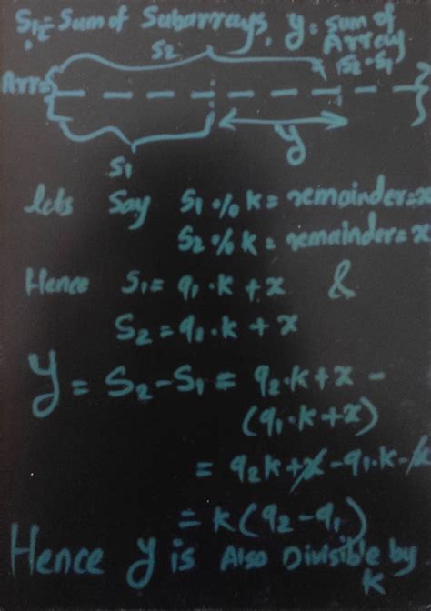janardhan waghchaure on linkedin 974 subarray sums divisible by k
