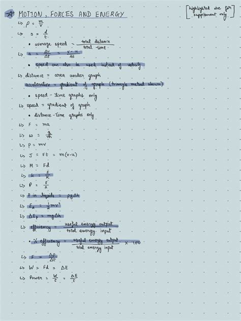 Physics Igcse All Formulas And Electrical Symbols Pdf