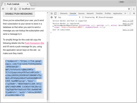 Add Push Notifications To A Web App Google Codelabs