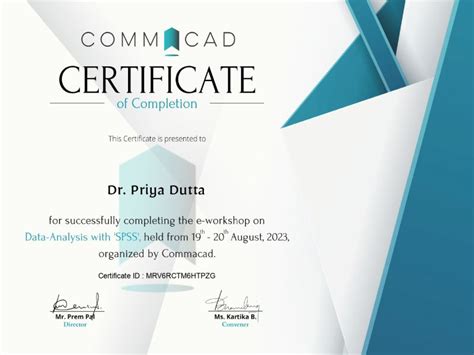 Dr Priya Dutta On Linkedin Two Days Professional Skill Development Course On Spss