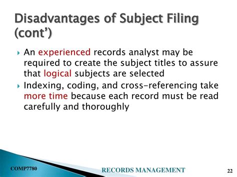 PPT Records Filing Methods PowerPoint Presentation Free Download ID 6060884