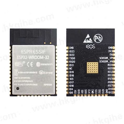 Original Esp32 Wifi Esp32 Wroom 32 Wi Fibtble Esp32wroom32d Mcu Module Esp32wroom32e Based On