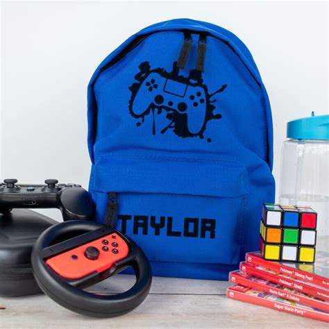 Gaming Controller Backpack Personalised Ts Stickerscape