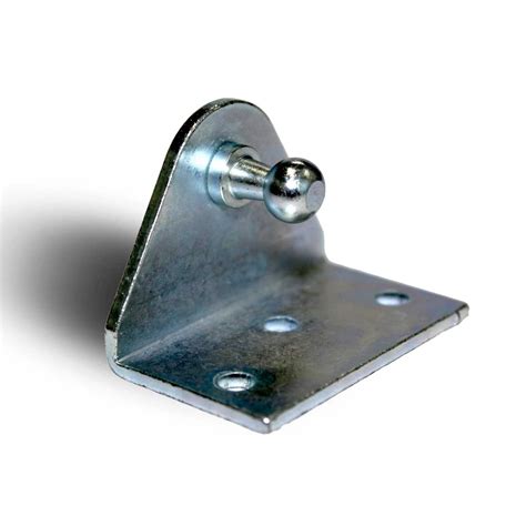 Stainless Steel 90° Ball Stud Bracket 10mm Ball Internal Facing