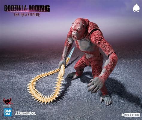 Tamashii Nations Godzilla X Kong The New Empire 2024 S H Monsterarts Action Figure Skar