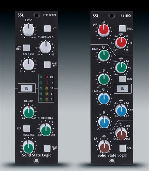 Solid State Logic 500 Series EQ And Dynamics Modules Music Connection Magazine