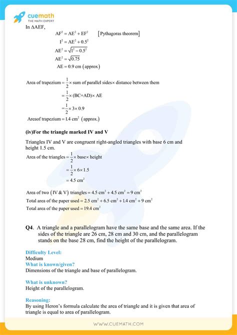 Ncert Solutions Class 9 Maths Chapter 12 Exercise 12 2 Free Pdf Download