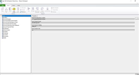 Business Intelligence Report In Sage Sage Software