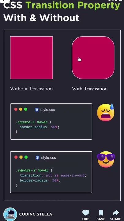 Css Transition Property Short Shortvideo Cssanimation