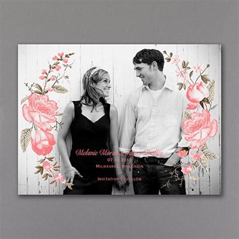vintage romance photo save the date save the dates carlson craft