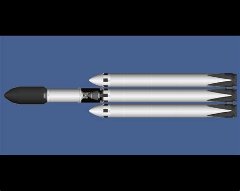 Falcon Heavy Blueprint For Spaceflight Simulator Sfs Universe