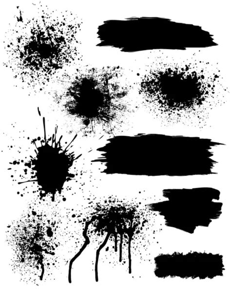 Paint Splatter Vector Stock Vectors Royalty Free Paint Splatter Vector Illustrations