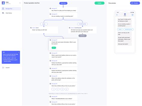 Chatbot Flow Design Flow Design Chatbot Web Design Tips