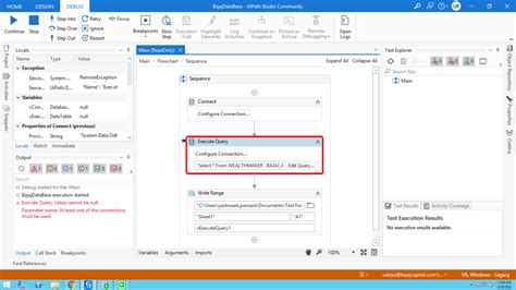 Im Trying To Connect With Oracl Data Base And Execute Querry From