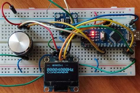 Seta43 Ad9833 Generador De Funciones 1hz A 12mhz Arduino