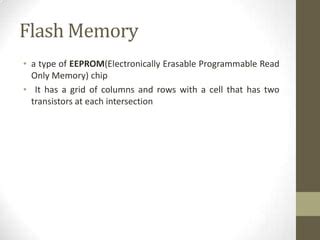10 Flash Memory PPTX