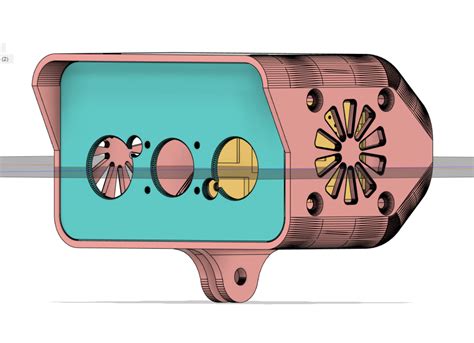 Pi Zero Noir Camera Case With Go Pro Mount By I