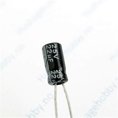 Kondensator 22uF 25V - HusHageHobby